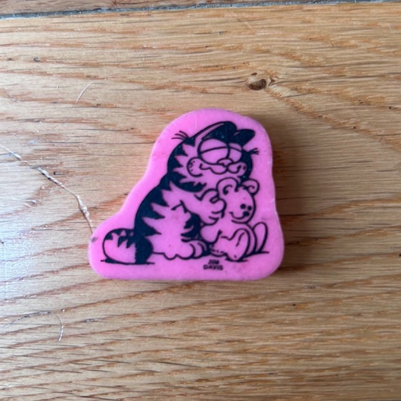 Dakin | Other | Vintage 8s Rare 978 Garfield Fishbowl Pink Garfield ...